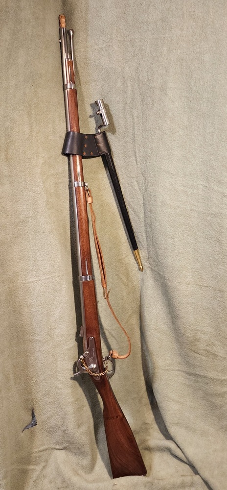 Armi Sport Springfield 1861 Musket Replica .58 Cal Black Powder Rifle w ...