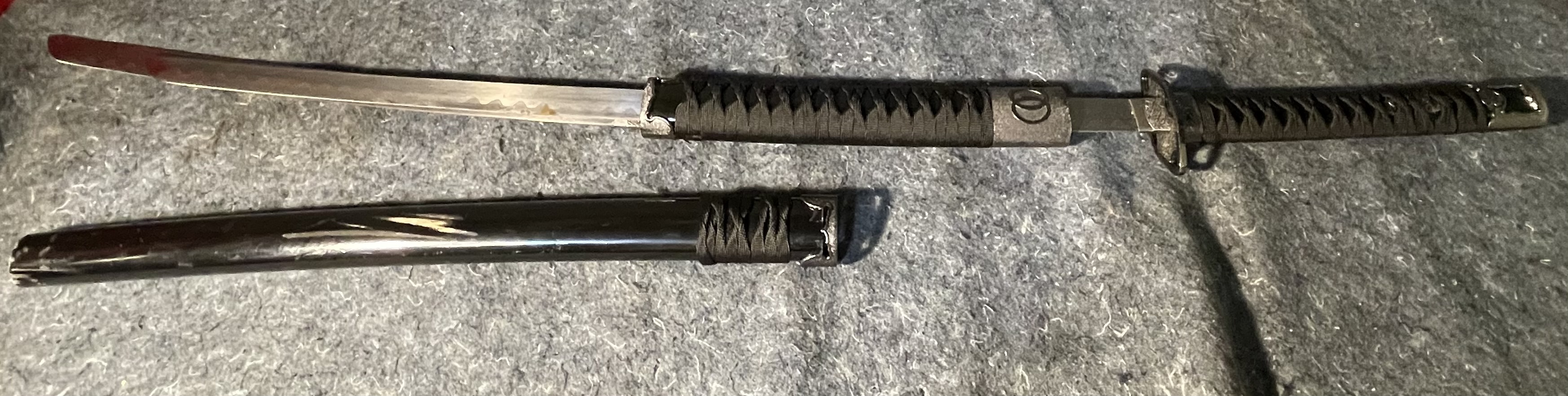 Musashi Double Bladed Samurai Katana Wakizashi 2 Pc Set