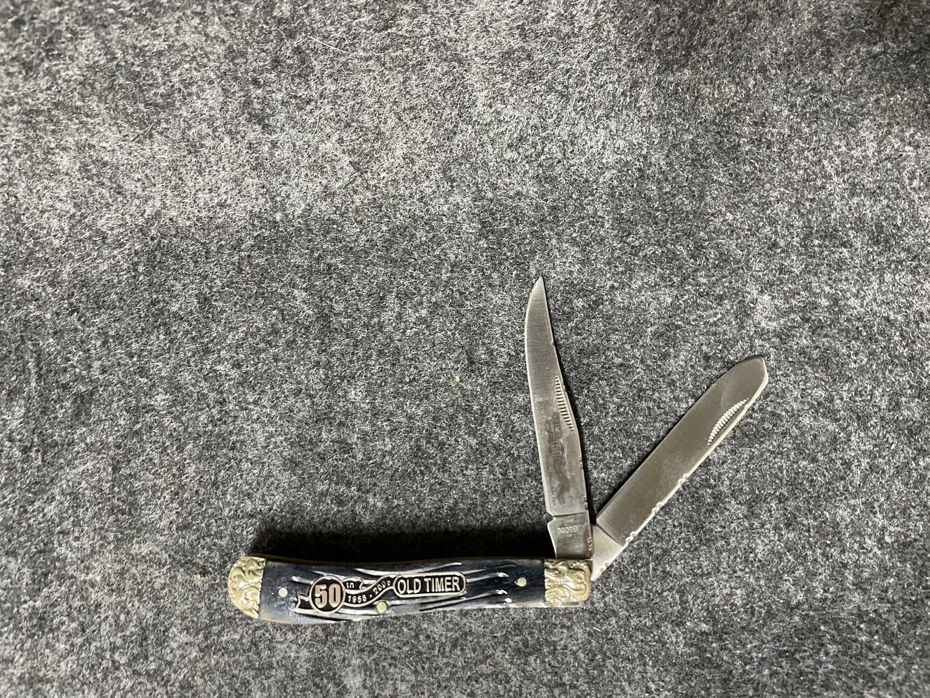 Schrade Old Timer Model 940TBLT Trapper 50TH Anniversary Knife Tin