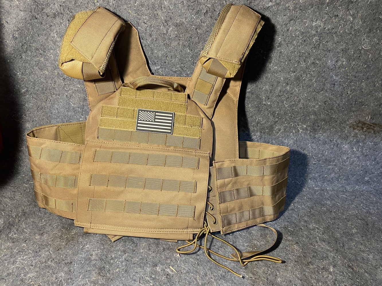 Lancer Tactical Quick Depart Plate Carrier w/ AR500 Armor Level III Plates